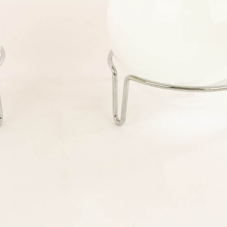 Pair of table lamps in Murano glass by Angelo Mangiarotti for Skipper ...